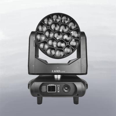 China Powerful Bee Eyes 19x40W K15 DMX RGBW LED Zoom Wash Moving Head Light For DJ Stage Disco Light for sale