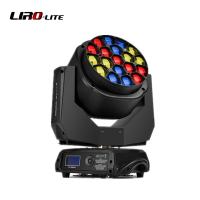 China 19X15W Led Rgbw 4In1 Big Bee Eyes Wash Moving Head Lamp Zoom Light For Dj Disco Night Club Bar Stage Lights for sale