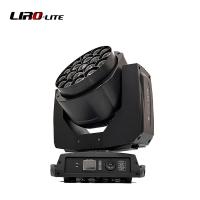 China 19X15W Led Rgbw 4In1 Big Bee Eyes Wash Moving Head Lamp Zoom Light For Dj Disco Night Club Bar Stage Lights for sale