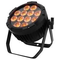 China Outdoor Battery LED Par L IP65 Waterproof Battery Powered 12x18w RGBWA UV 6 IN 1 Led Flat Par for sale