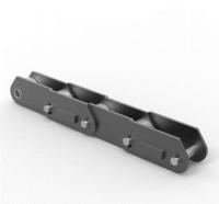China Custom Pitch 100mm Bucket Elevator Conveyor Chain With Attachments Anti Erosion for sale