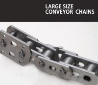 China 125mm 100mm Bucket Elevator Chain Link  Large Size Conveyor Chains Anti Corrosion for sale