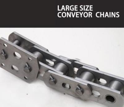 China 125mm 100mm Bucket Elevator Chain Link  Large Size Conveyor Chains Anti Corrosion for sale