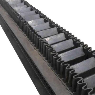 China EP100 EP150 EP200 Inclined Conveyor Belt with 0-90 Degrees Inclination and GB/T7984-2001 Standard for Fertilizer Sand for sale