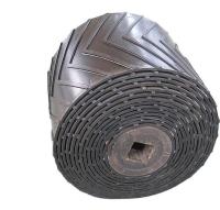 China Black EP NN CP Pattern Rubber Conveyor Belt with 15mm Height and Grainy Pattern for sale