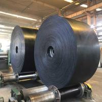 China Black Anti-tear Steel Cord Conveyor Belt ST1000 Wire Rope Conveyor Belt For Heavy-Duty Applications for sale