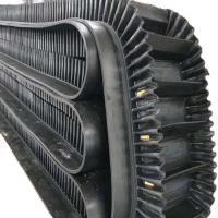 China Small Lumps Partition Cold Resistant Conveyor Belt For Building Materials for sale