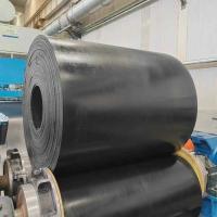 China Black 700mm Width Steel Cord Conveyor Belt with 1 Year Warranty for Cement and Mining for sale
