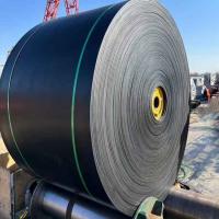 China UCER EP100 EP150 EP200 Durable & Long-Lasting Black Rubber Conveyor Belts, Suitable for Multiple Environments for sale