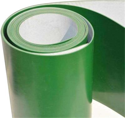 China Green Heat Resistant Rubber Conveyor Belt NN100 NN150 NN200 with Multi-Layer Structure for sale