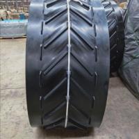 China OEM ODM Rubber Herringbone Pattern Conveyor Belt 500mm Width for sale