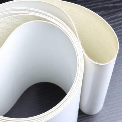China Non Polluting 8 Layers 2.5 3.0 4.5 5.0 PVC Light Conveyor Belts Food Transportation for sale