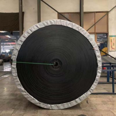 China Black NN200 7-Layer Nylon-Polyester Rubber Conveyor Belts for sale
