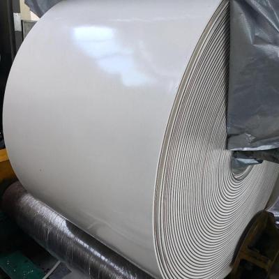 China White NN Rubber Conveyor Belt with 3-12 Layers and 15Mpa Tensile Strength for sale