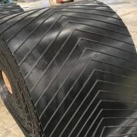 China Black EP NN CP Pattern Rubber Conveyor Belt with 15mm Height and Grainy Pattern for sale