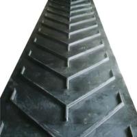 China OEM ODM Rubber Herringbone Pattern Conveyor Belt 500mm Width for Inclination Angle 0-40° for sale