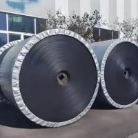 China PVC PVG Coal Mines Special Conveyor Belt 10mm Thick Flame Retardant Solid Woven Conveyor Belt NN300 for sale