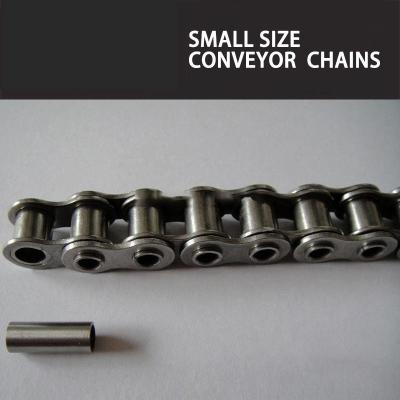 China C2060 C2080 Double Pitch Conveyor Chains With Extended Pins for sale