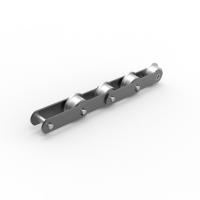 China F Flanged Roller Heavy Duty Conveyor Chains Double Pitch M Series for sale
