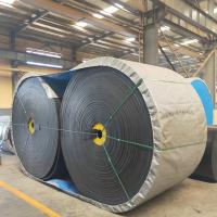 China EP100 EP150 Polyester Rubber Conveyor Belt for Cement with High Carcass Modulus and Impact Resistance for sale