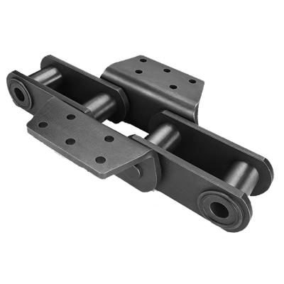 China Heat Treatment Transmission Drive Roller Chain 15.875mm With Attachments for sale