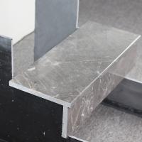 China Natural Marble Stair Steps Stone Wall Floor Indoor Modern Design Grey Stair Slab for sale