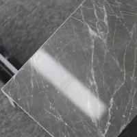 China Grey Color Staircase Steps Floor Tiles Polished Marble Step Stairs Tiles for sale
