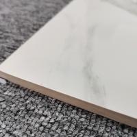 China Carrara White Vitrified Glazed Ceramic Tile For Floor 60x60 cm for sale