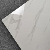 China Carrara White Vitrified Glazed Ceramic Tile For Floor 60x60 cm for sale