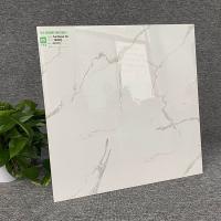 China White Marble Glazed Tiles Ceramic Flooring Porcelain Tiles 600X600 For Floor And Wall for sale