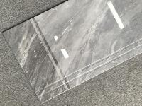China Modern Villa Step Tiles Full Polished Porcelain Non Slip Stair Step Tiles for sale