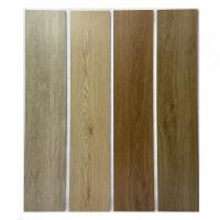 China 200*1000mm Wood Effect Porcelain Floor Tiles Decoration Bathroom Brown Fashion for sale