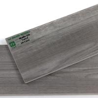China Dark Grey Floor Bathroom Wood Grain Ceramic Tiles 200x1000mm for sale