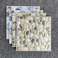 China Indoor Rustic Square Glazed Tiles Rough Surface 300x300mm Garden Floor for sale