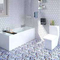 China Indoor Rustic Square Glazed Tiles Rough Surface 300x300mm Garden Floor for sale
