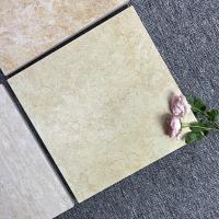 China Modern Floor Design Glazed Ceramic Tiles Bathroom Light Orange Porcelain 30x30cm for sale