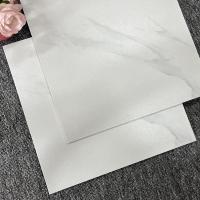 China 300x300mm Bathroom Porcelain Floor Tiles , Carrara Matte White Wall Tiles for sale