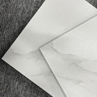 China 300x300mm Bathroom Porcelain Floor Tiles , Carrara Matte White Wall Tiles for sale