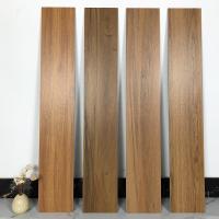 China Finish Effect Design Wood Grain Ceramic Tiles , Porcelain Plank Tile Flooring 150 X 900mm for sale