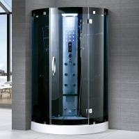 China Tempered Glass Sliding Door Enclosed Steam Shower Cabins Aluminum Frame for sale