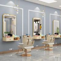 China Large LED Backlit Hair Salon Full Length Mirrors Oversize Dressing Mirror for sale