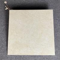 China Light Yellow High Glossy Interior Porcelain Glazed Floor Tiles Marble Look Flooring for sale
