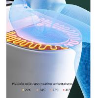 China Ceramic Floor One Piece Intelligent Smart Toilet Bowl Electric Automatic Flush WC Bidet for sale