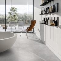 China Anti Slip Glazed Porcelain Tiles 600x600mm Cement Floor Tiles For Kitchen / Bathroom for sale