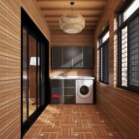 China Outdoor Non Slip Wood Grain Porcelain Rustic Tiles For Patio Garden Yard Terrace Balcony for sale