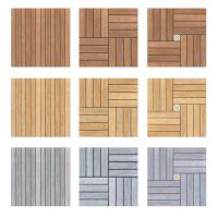China Outdoor Non Slip Wood Grain Porcelain Rustic Tiles For Patio Garden Yard Terrace Balcony for sale