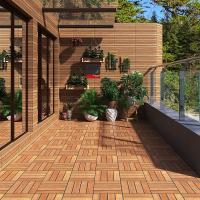 China Outdoor Non Slip Wood Grain Porcelain Rustic Tiles For Patio Garden Yard Terrace Balcony for sale