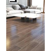 China 200x1200mm Glazed Matt Wood Grain Porcelain Tile Brown Grey Indoor Wooden Look Antique for sale