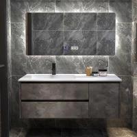 China Wall Mount Custom Modern Bathroom Vanity Units Bathroom Vanity Sink Combo Set ODM for sale