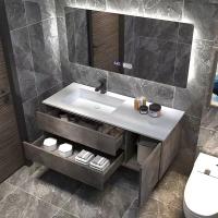 China Wall Mount Custom Modern Bathroom Vanity Units Bathroom Vanity Sink Combo Set ODM for sale